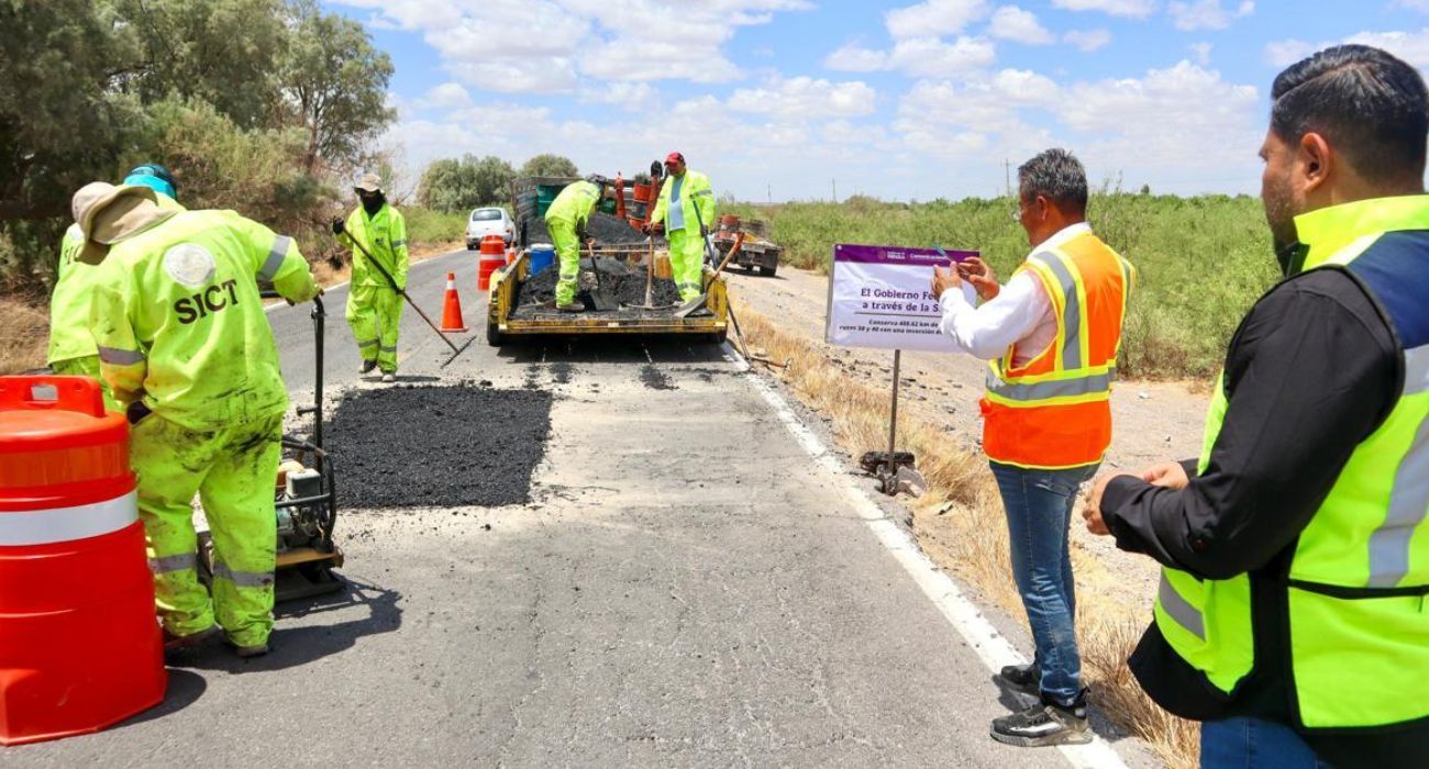 Arranca SICT trabajos de conservación en La Laguna