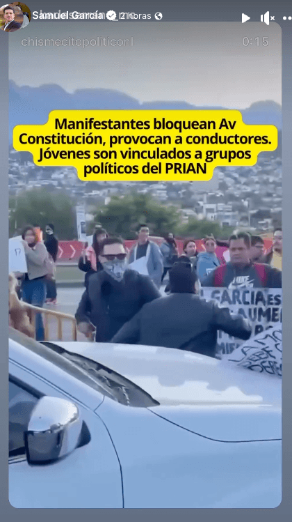 Relacionan manifestaciones contra alza camionera con PRI y PAN