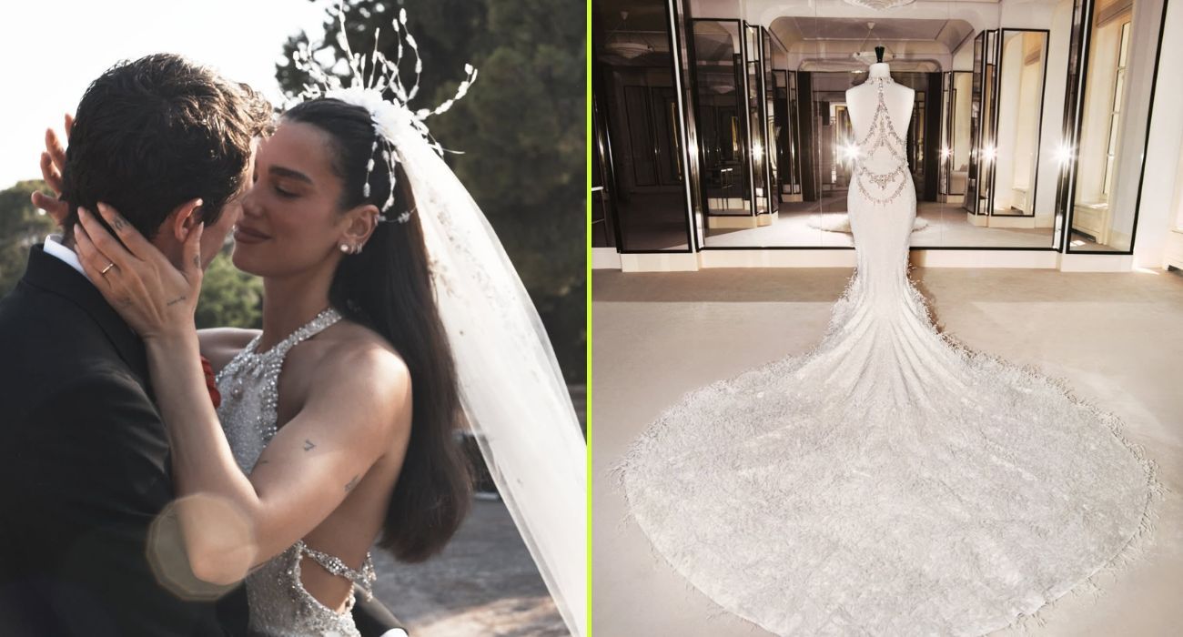 Dua Lipa presume el vestido de novia que hizo historia en Chanel