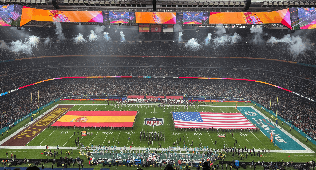 Calcula derrama de €70 MEUR en Madrid por partido de NFL