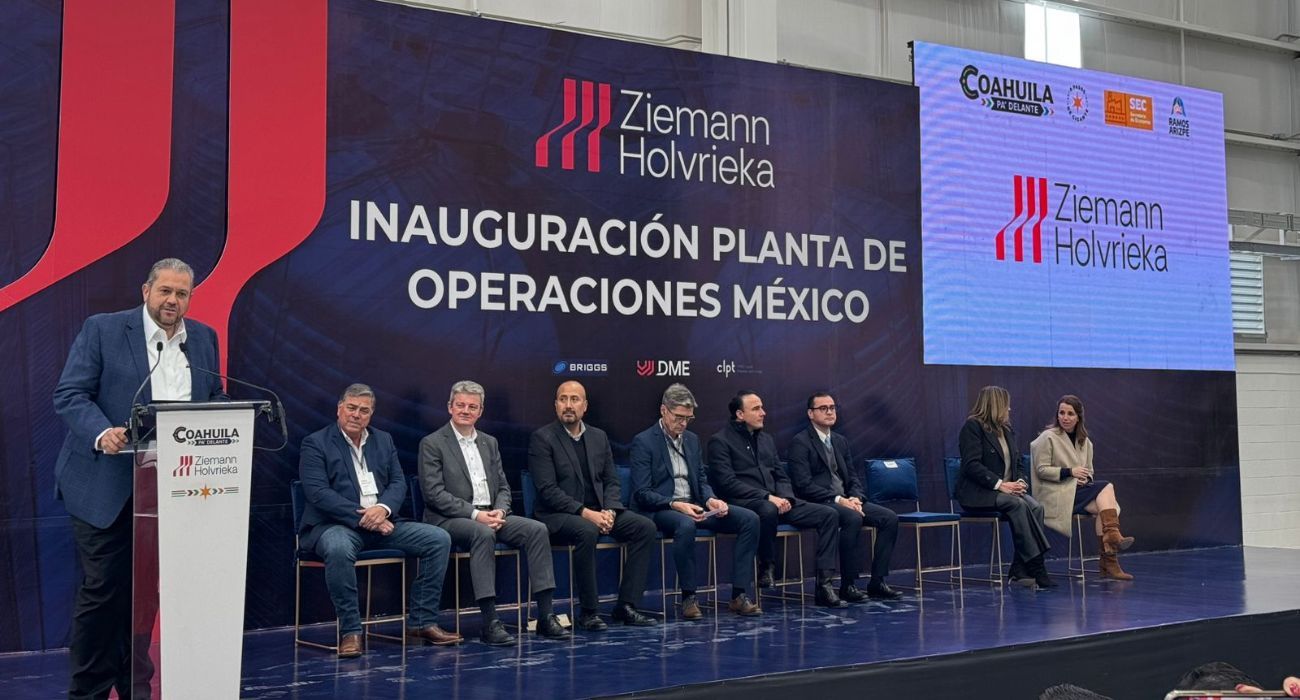 Inauguran nueva planta de Ziemann Holvrieka en Ramos Arizpe