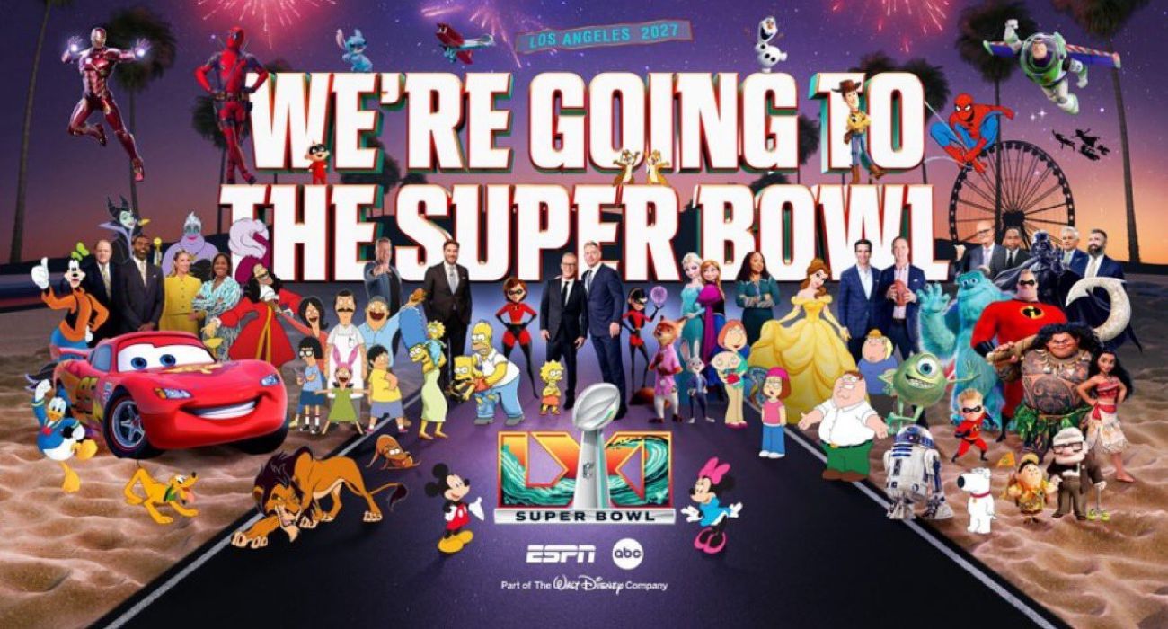 Disney impulsa el Super Bowl 2027 con campaña 'We’re Going'