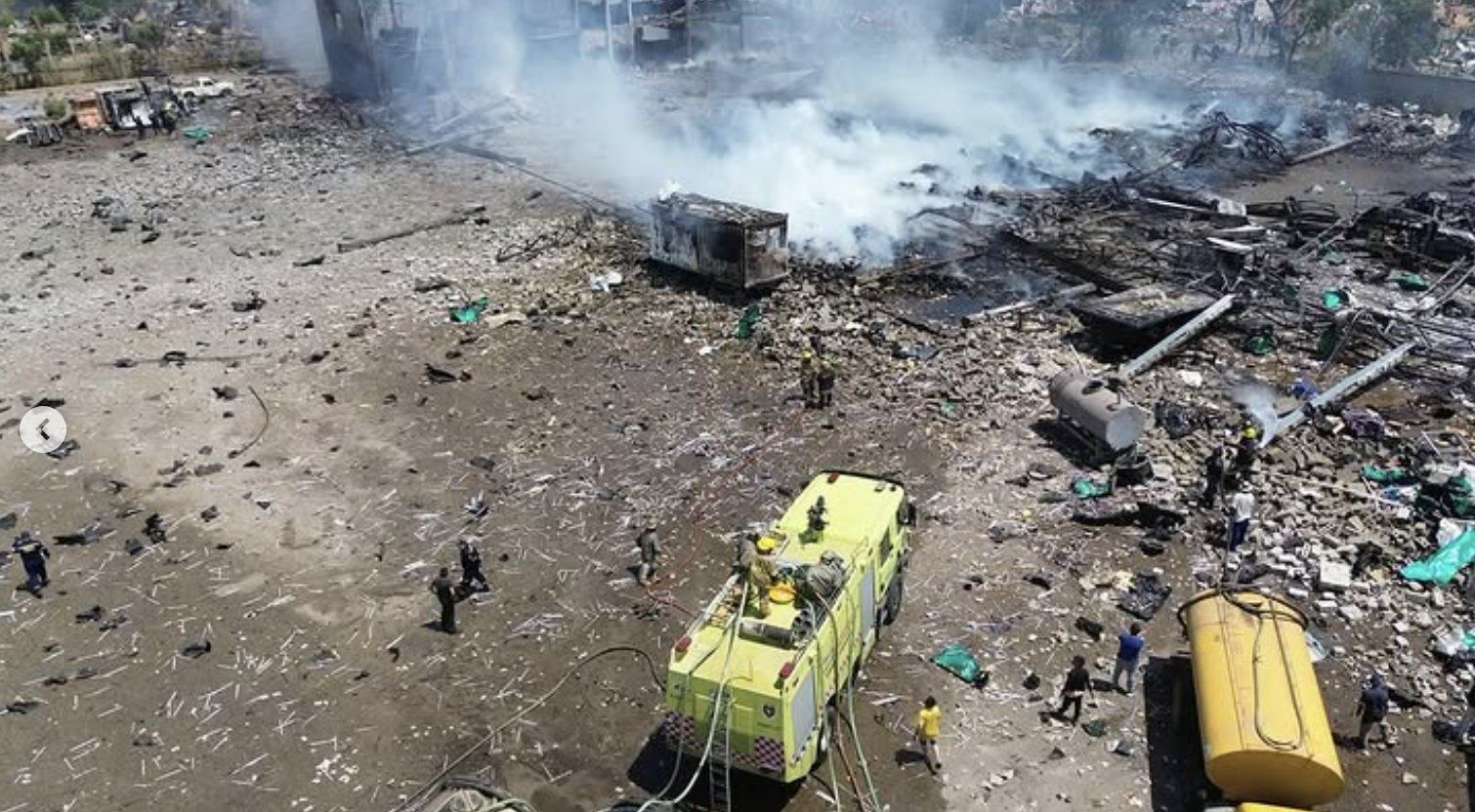 Venezuela: heridos tras explosión en fábrica de pirotecnia