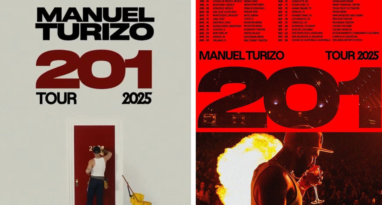 Anuncia Manuel Turizo gira '201 Tour'; inicia preventa el jueves