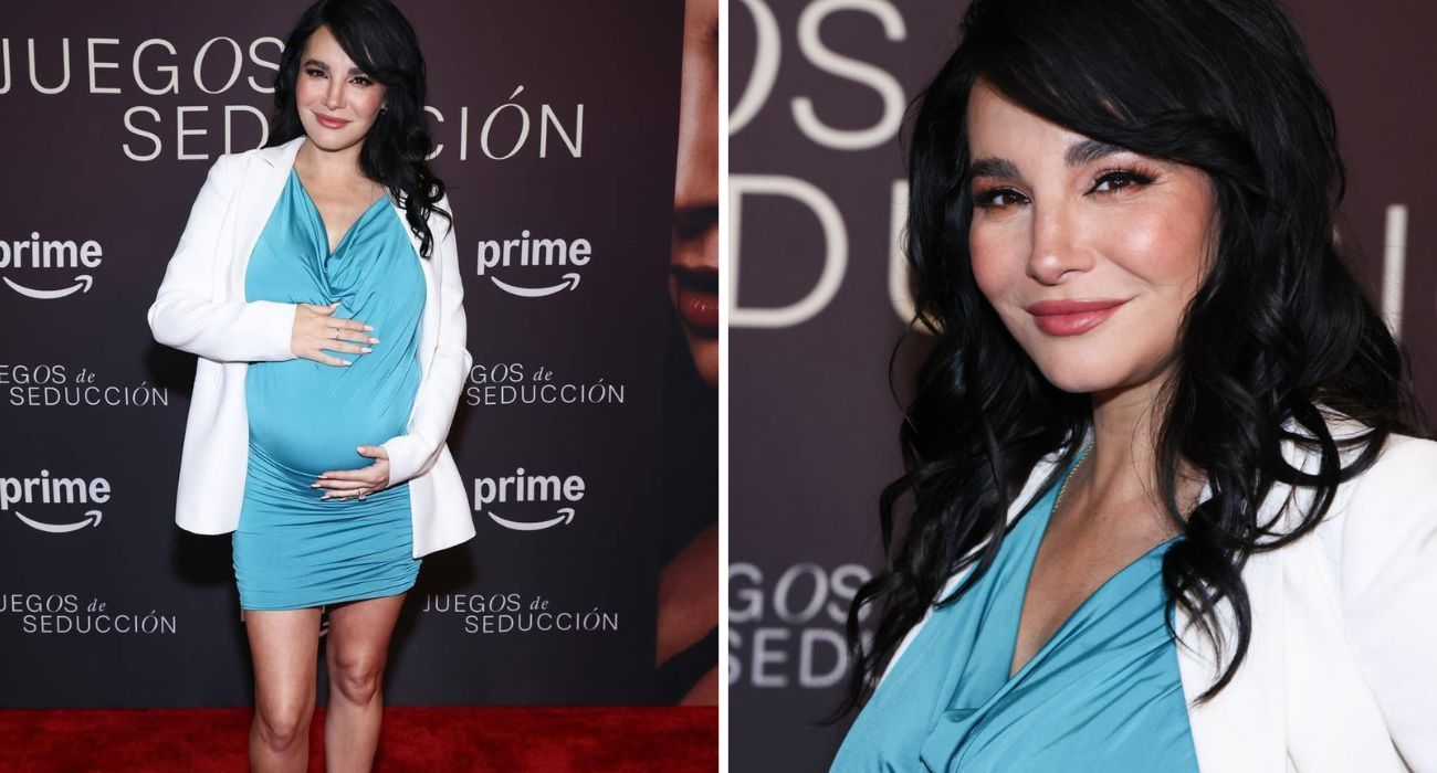 Martha Higareda hace primera aparición embarazada en red carpet