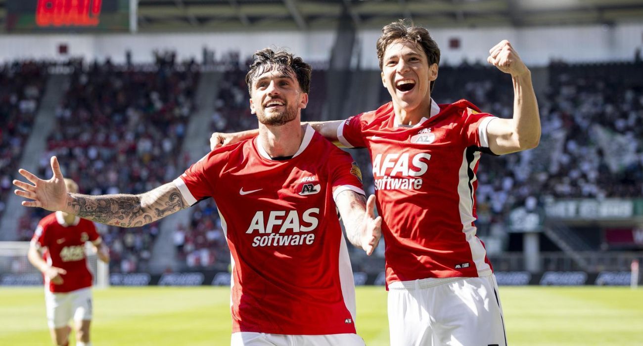 Mateo Chávez debuta con asistencia con AZ Alkmaar en Eredivisie
