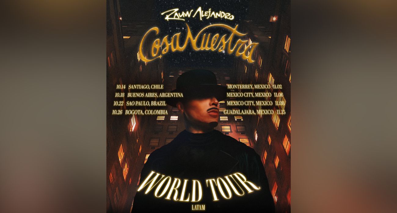 Llega Rauw Alejandro con su gira 'Cosa Nuestra' a Monterrey
