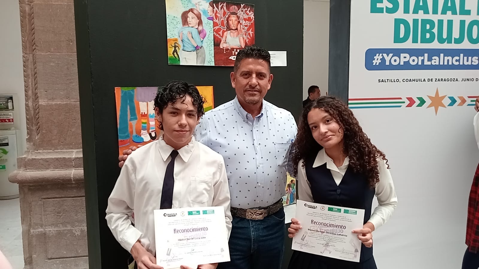 Alumnos de San Pedro, Coahuila ganan concurso estatal de dibujo