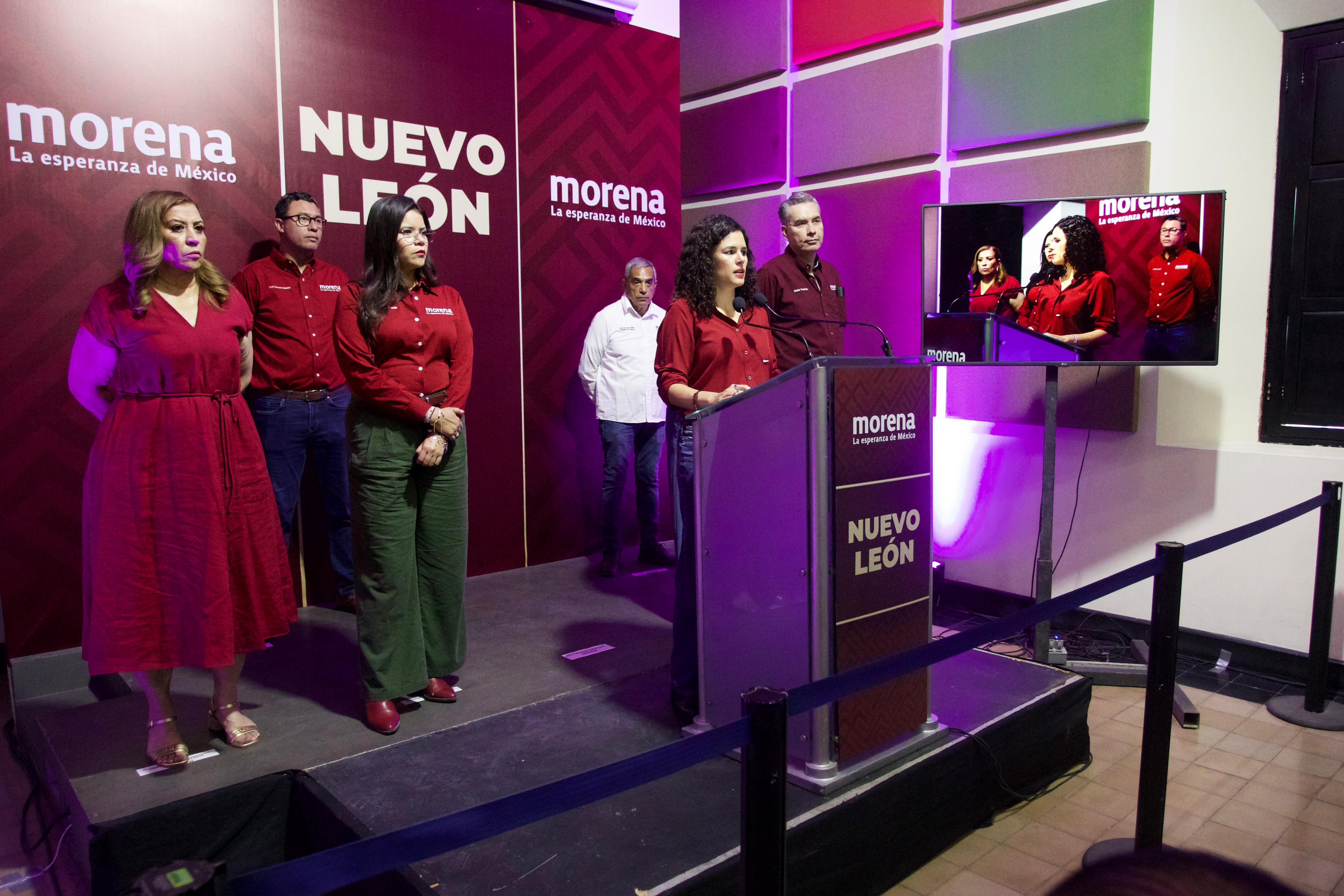 Llega Morena a 8 millones de afiliados en el país: Luisa Alcalde