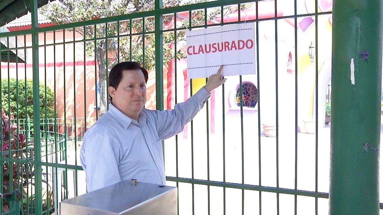 Adalberto Madero 'clausura' Parque Fiesta Aventuras