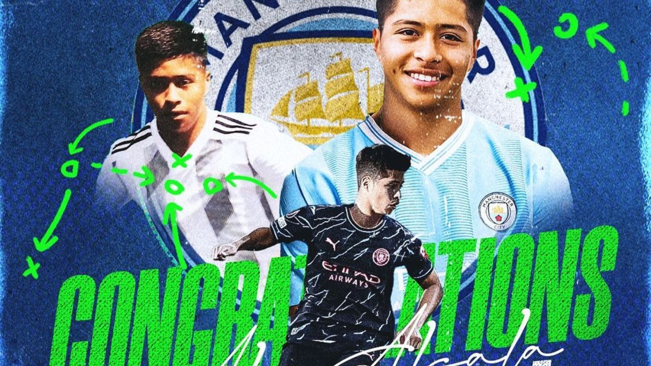 Alex Alcalá, promesa mexicana, firma con el Manchester City
