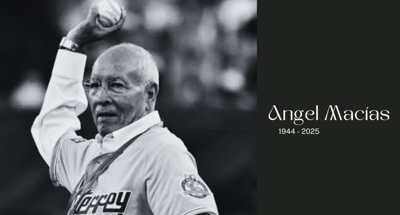 Fallece a los 80 años Ángel Macías, leyenda del béisbol mexicano