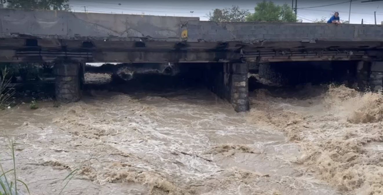 Alerta por creciente de Arroyo Seco tras lluvias