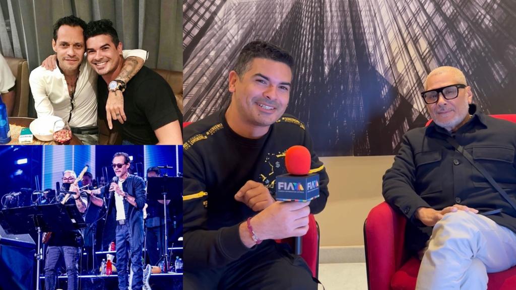 Erben y Franklin, músicos de Marc Anthony, presentan su música