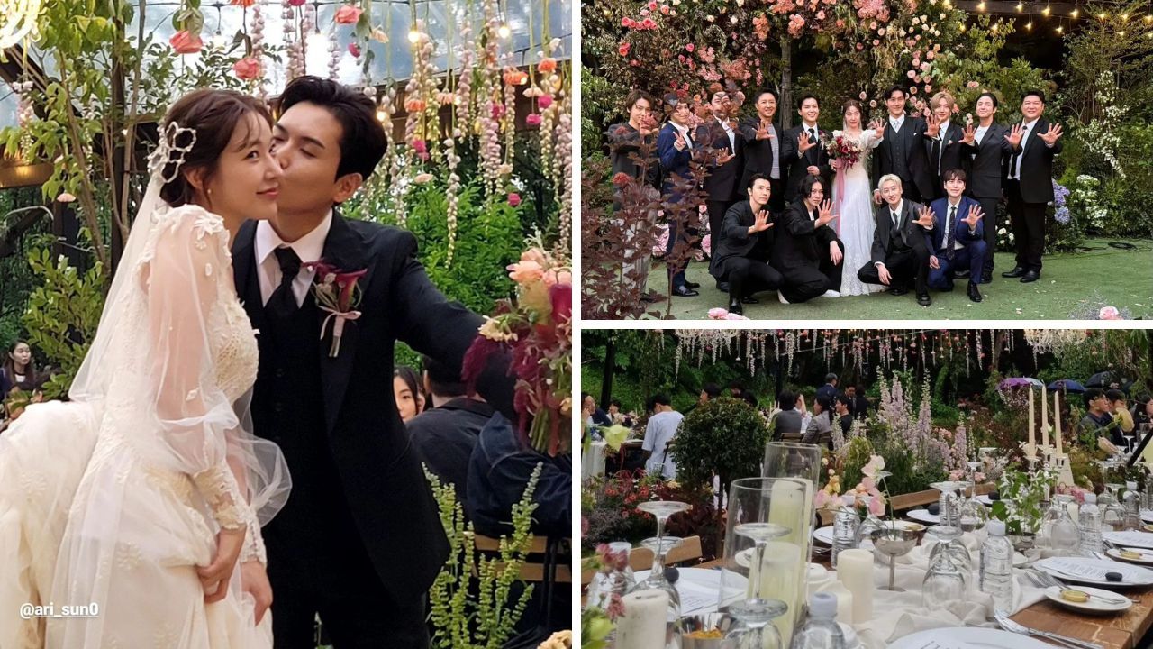 Así fue la boda de Ryeowook, de Super Junior, y Ari