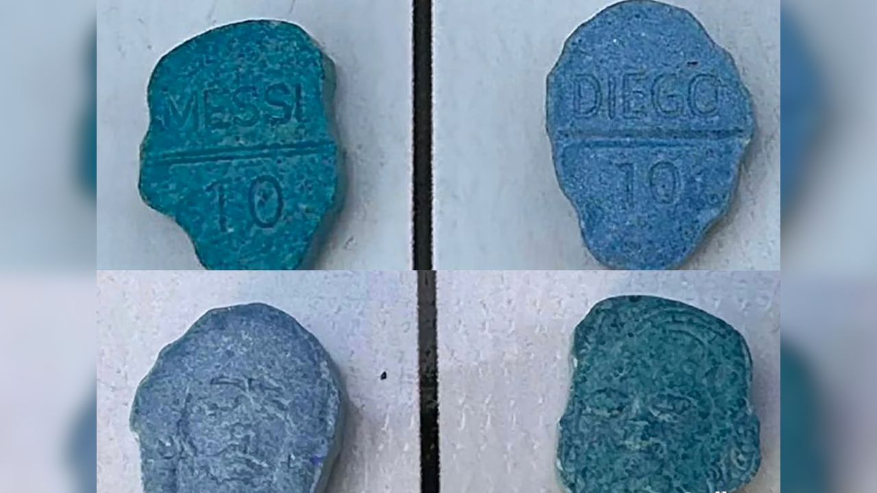 Cae dealer que vendía éxtasis con caras de Messi y Maradona