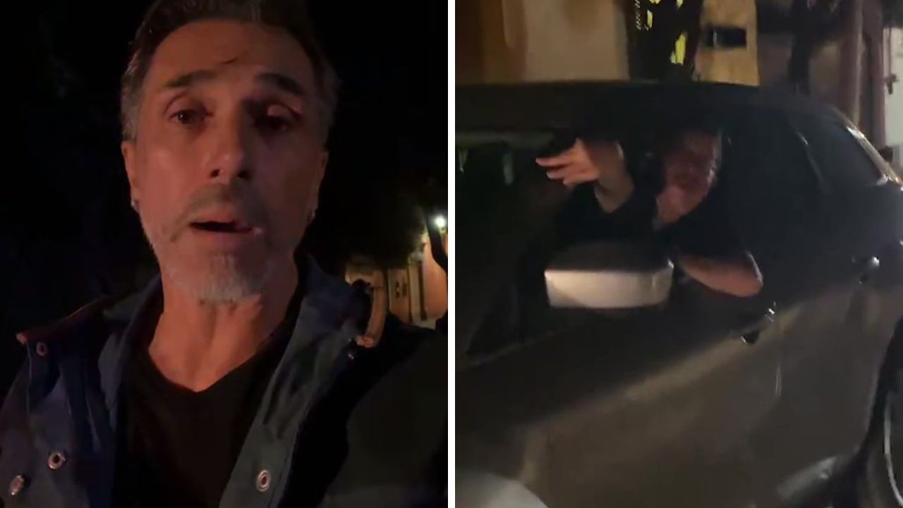 Conductor ebrio le avienta el coche a Sergio Mayer