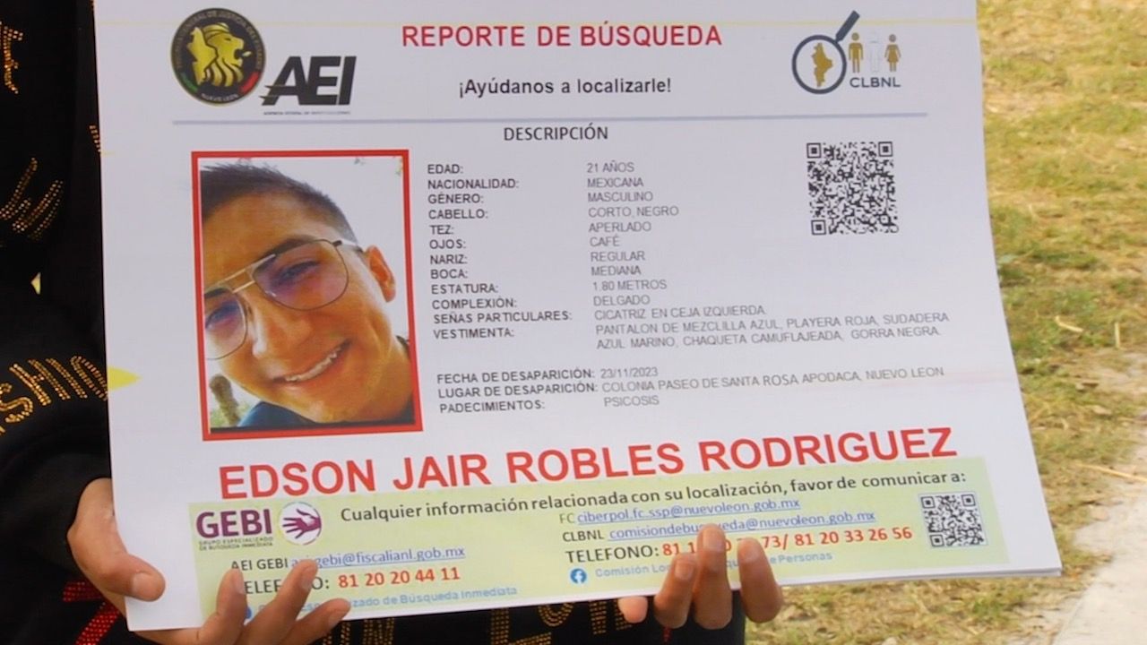 Suplica madre de familia saber sobre el paradero de su hijo