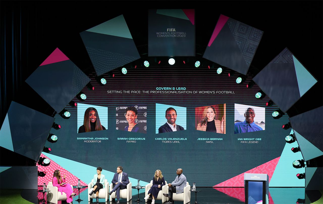 Presumen 'Perfil Tigre' en Convención de FIFA 2023