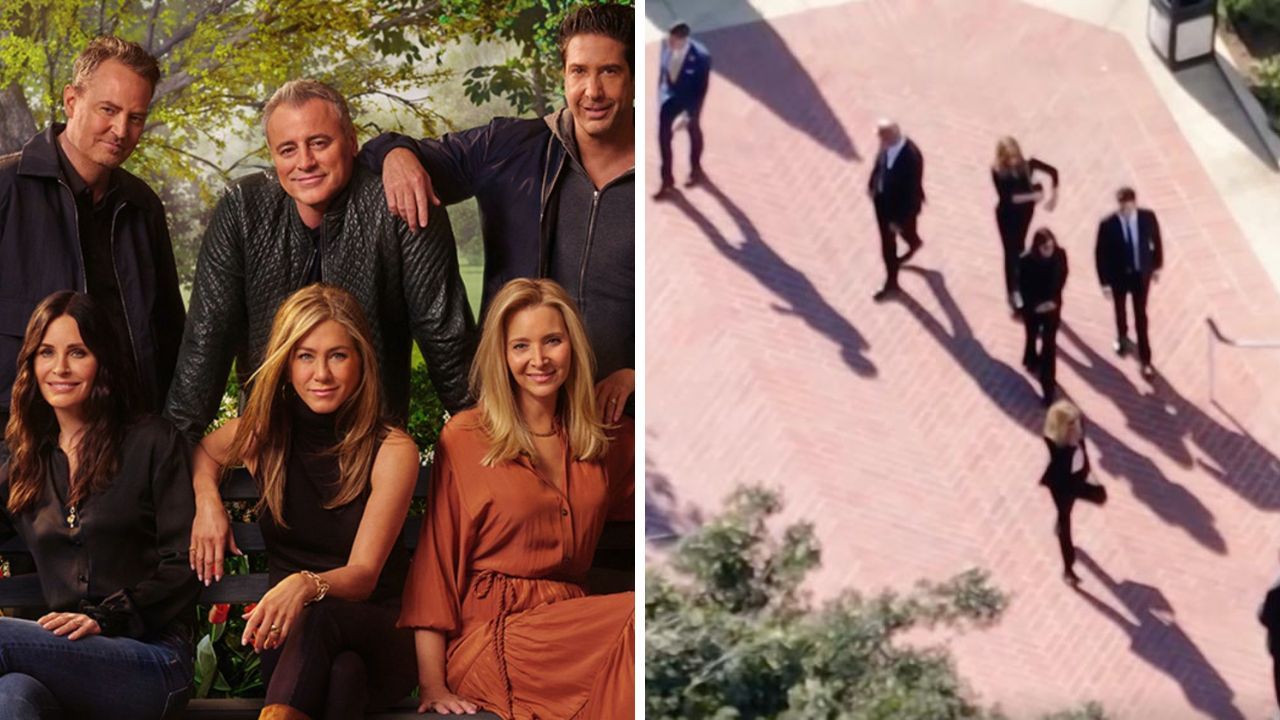 'Friends' dan el último adiós a Matthew Perry en íntimo funeral