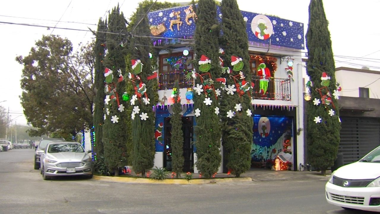 Pone El Grinch toque especial en vivienda de Escobedo