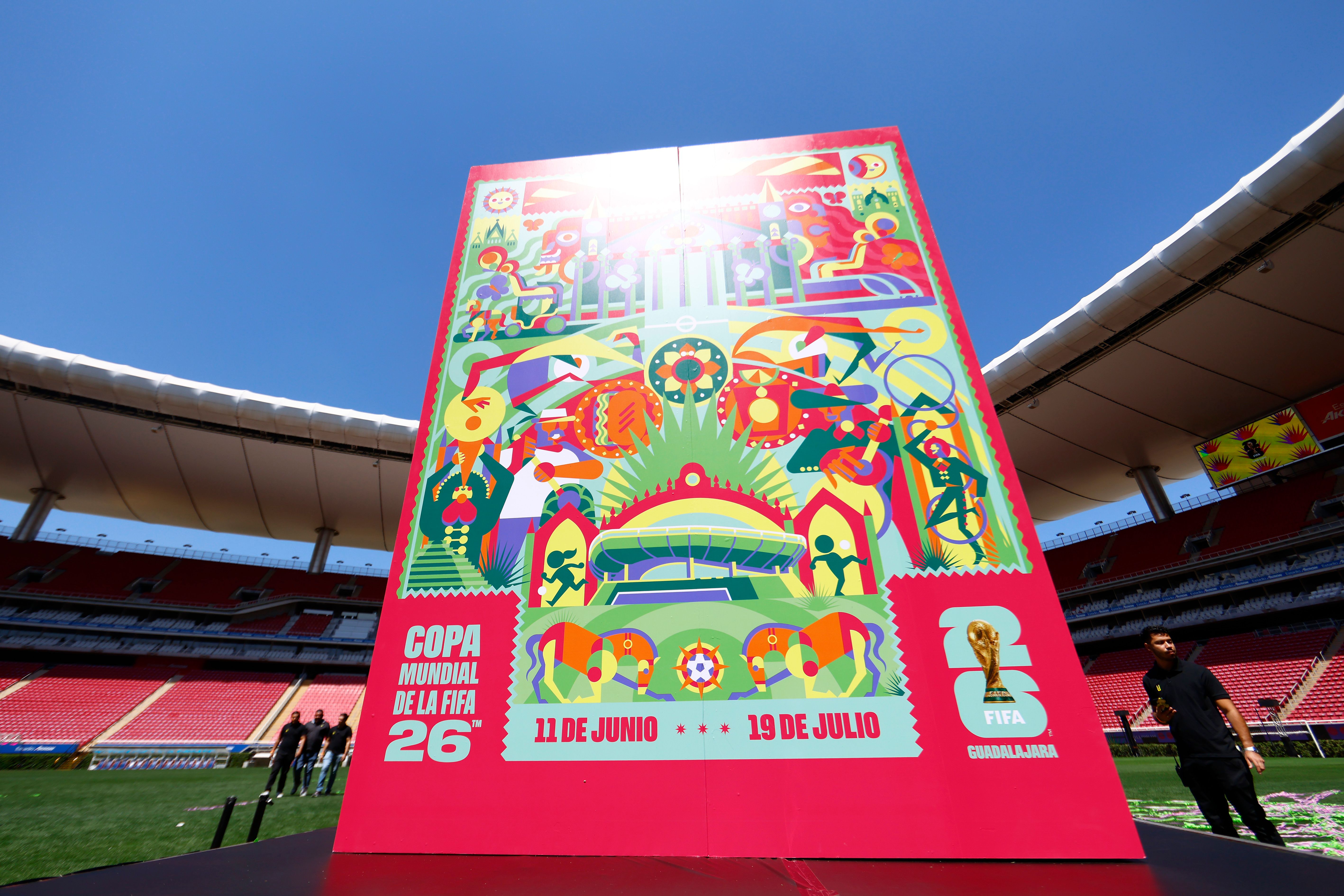 Guadalajara muestra su pasión en su póster como sede del Mundial