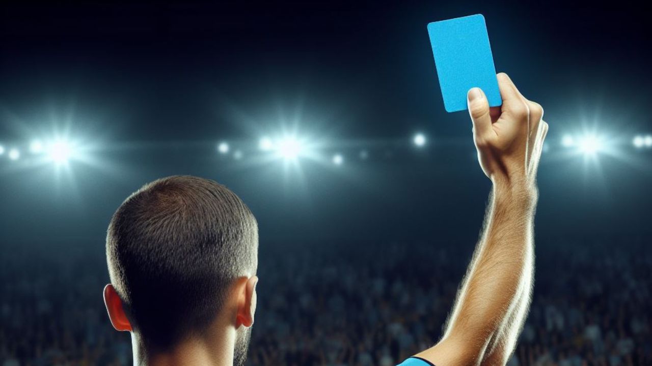 Introducirán la tarjeta azul en el futbol, ¿para qué sirven?