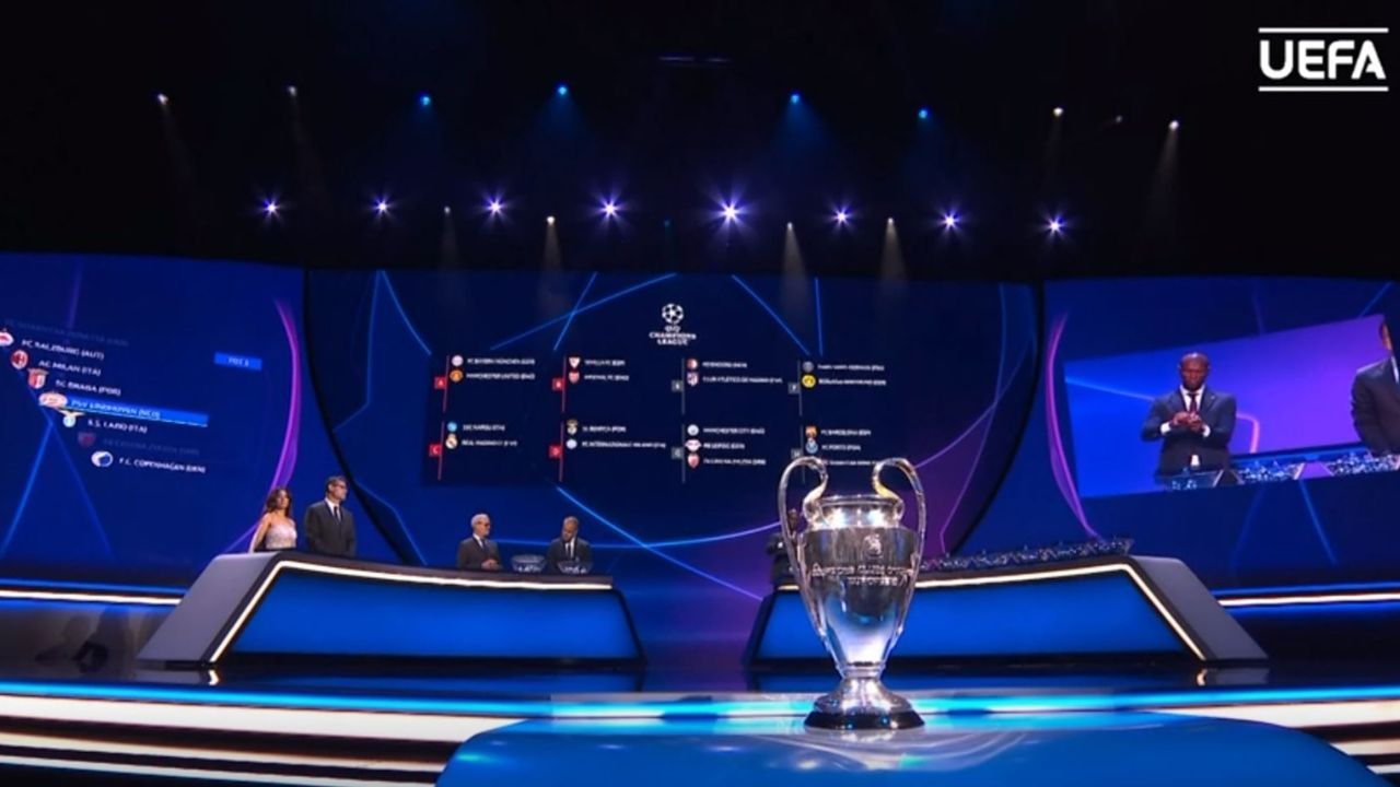 Definidos los grupos para la UEFA Champions League 2023-2024