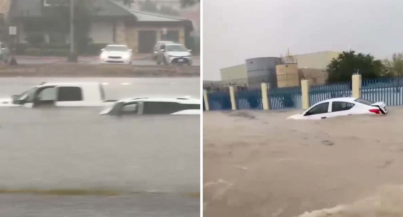 Quedan 'bajo el agua' Reynosa y McAllen tras fuertes tormentas