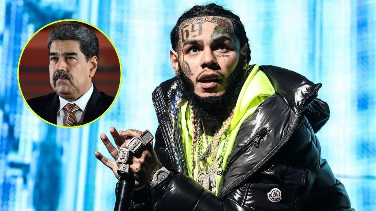 Tekashi 6ix9ine celebra que compartirá prisión con Maduro