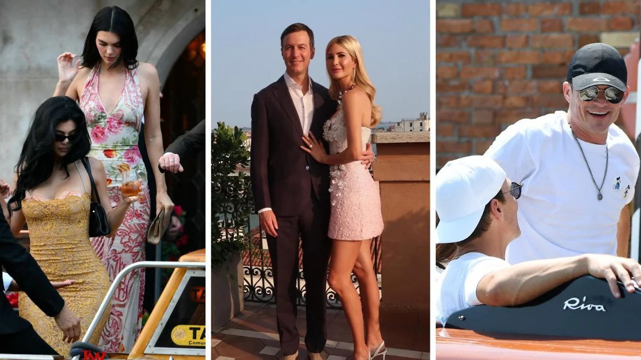 Famosos asisten a boda de Jeff Bezos y Lauren Sanchez en Venencia