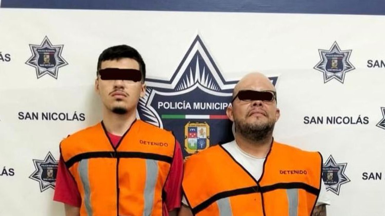 Detienen a dos con droga y dinero en efectivo en San Nicolás