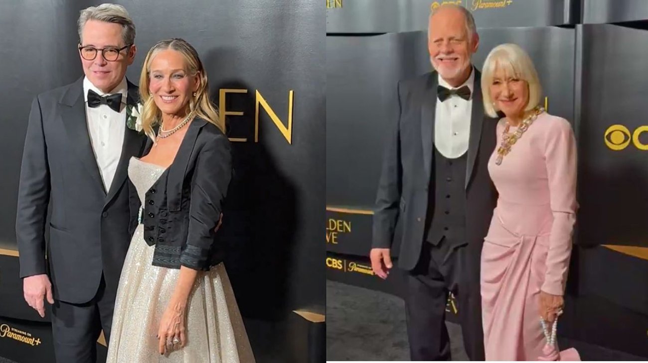 Sarah Jessica Parker y Helen Mirren reciben Globos honoríficos