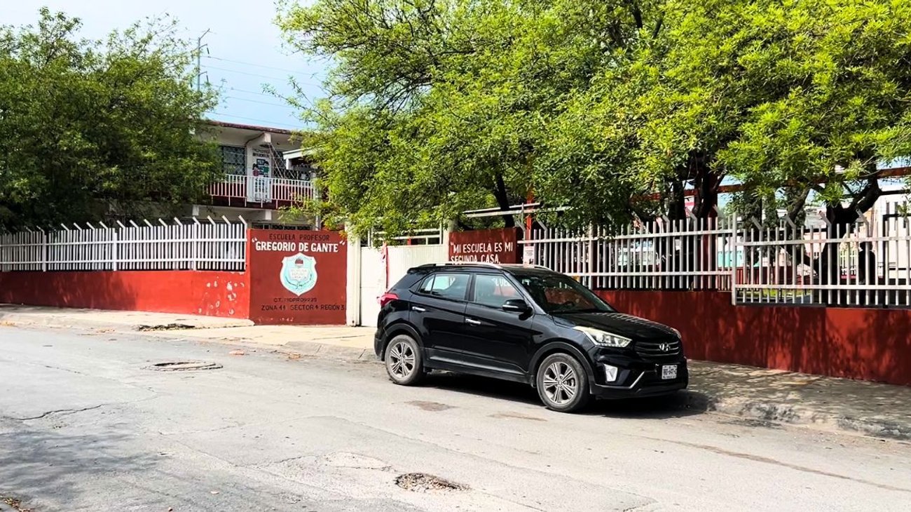 Accionan pistola frente a escuela en la Guadalupe