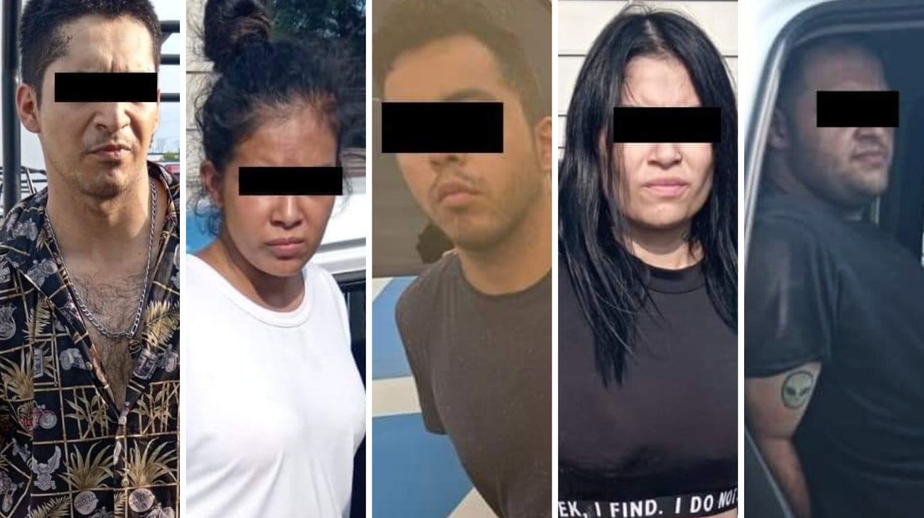 Caen 5 personas con armas y drogas en Monterrey