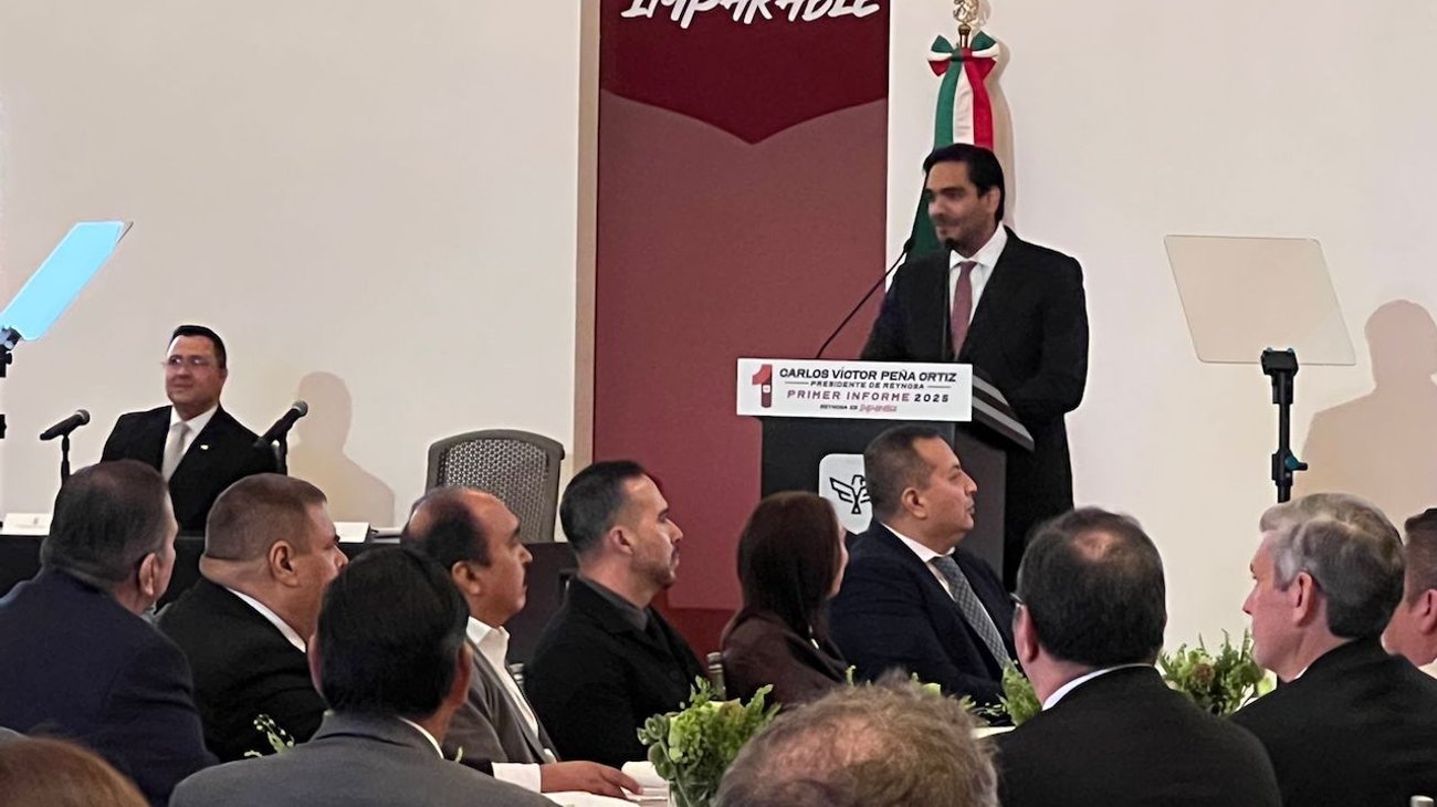 Rinde alcalde de Reynosa primer informe del segundo periodo