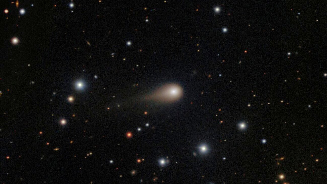 Revelan nuevas imágenes del creciente en el cometa 3I-Atlas