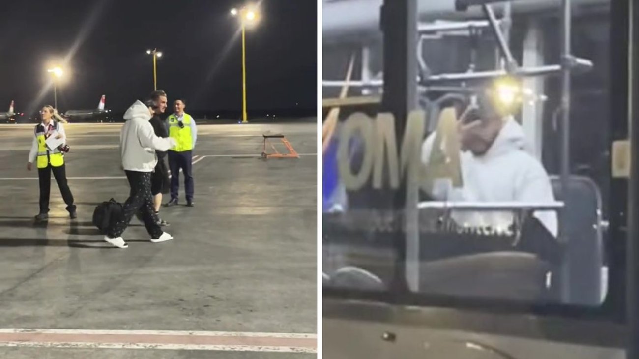 Así se dejó ver The Weeknd a su llegada a Monterrey