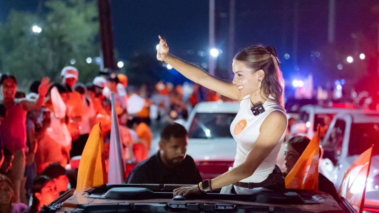 '¡Gracias Monterrey!'; cierra Mariana Rodríguez campaña