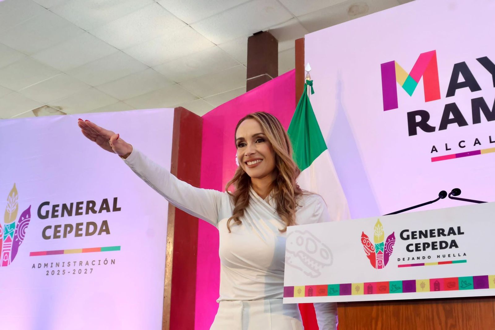 Toma protesta Mayra Ramos como nueva alcaldesa de General Cepeda