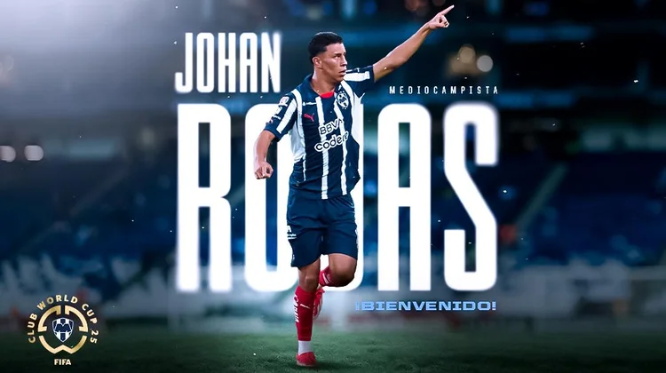 ¡Ya hay refuerzo! Johan Rojas, al Mundial de Clubes con Rayados