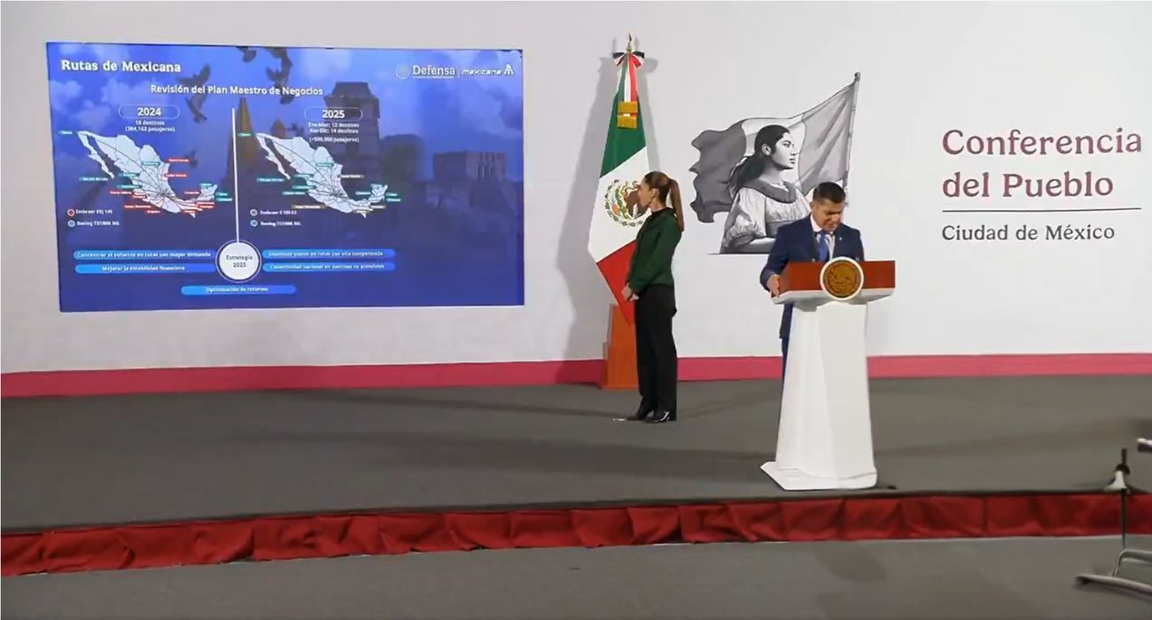 Mexicana de Aviación planea volar a 14 destinos a finales de 2025