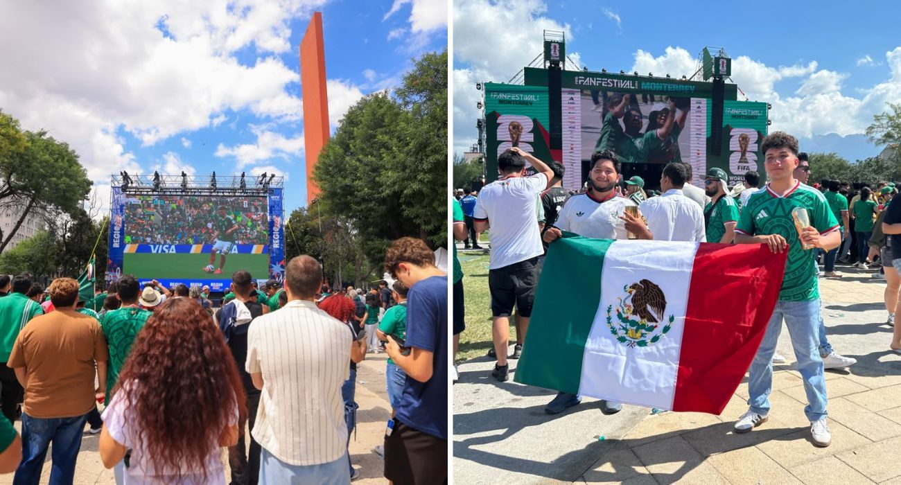 Reúne Nuevo León 50,000 personas en festejos mundialistas