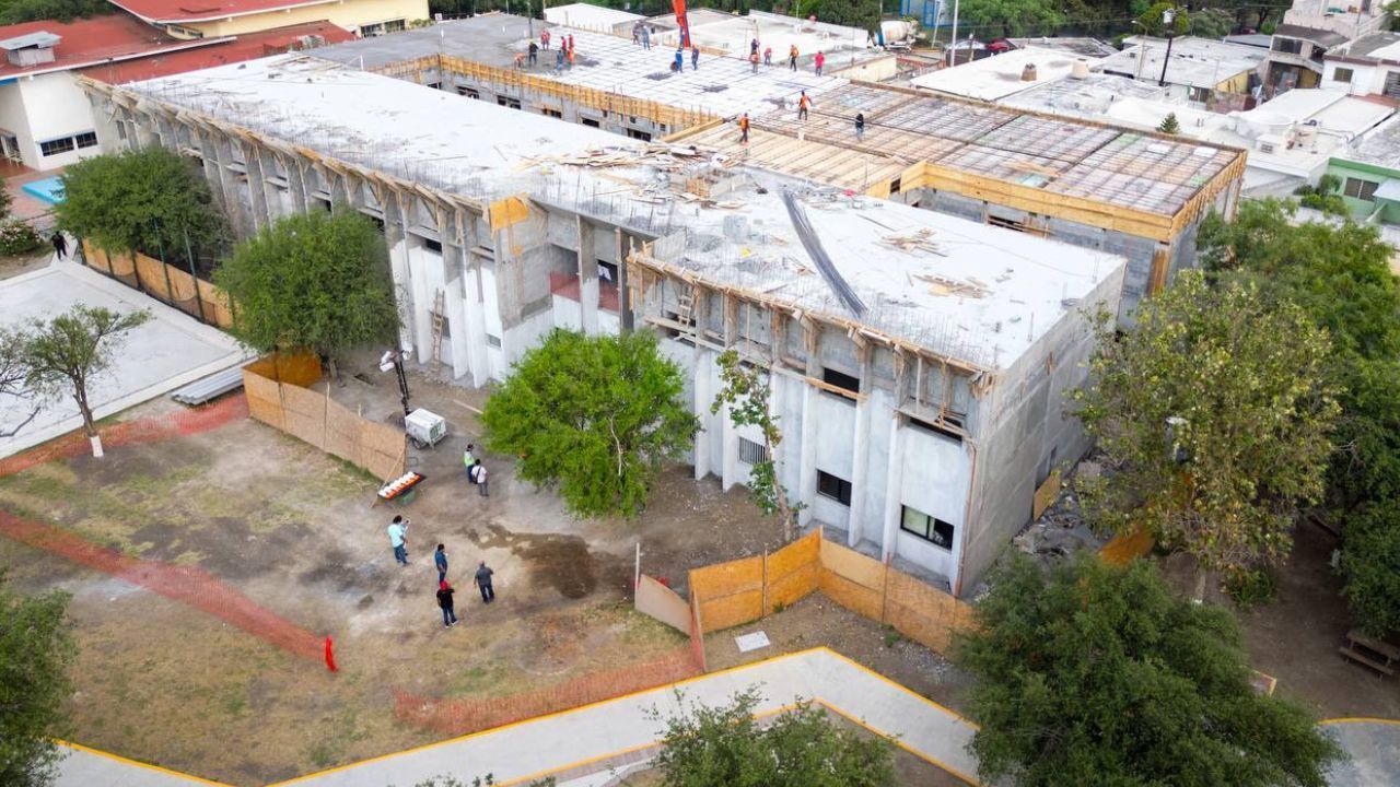 Reporta NL 65% de avance en obras del DIF Capullos