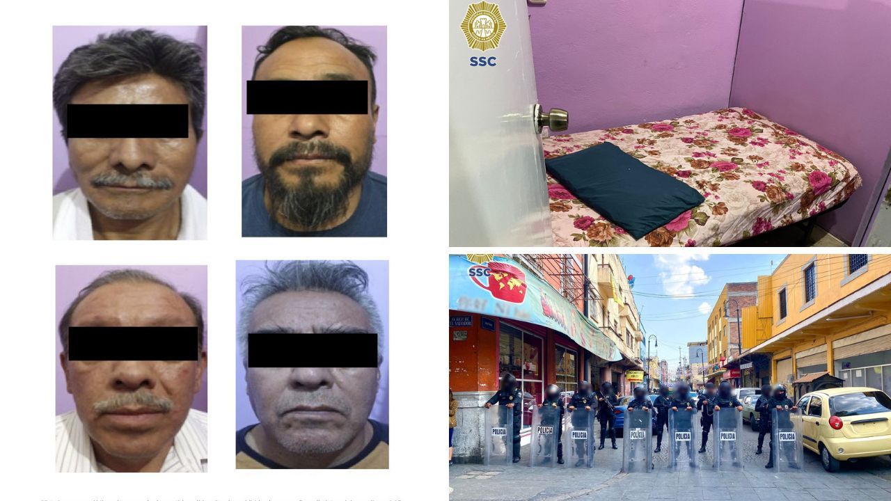 Rescatan a mujeres y menor explotadas sexualmente en CDMX