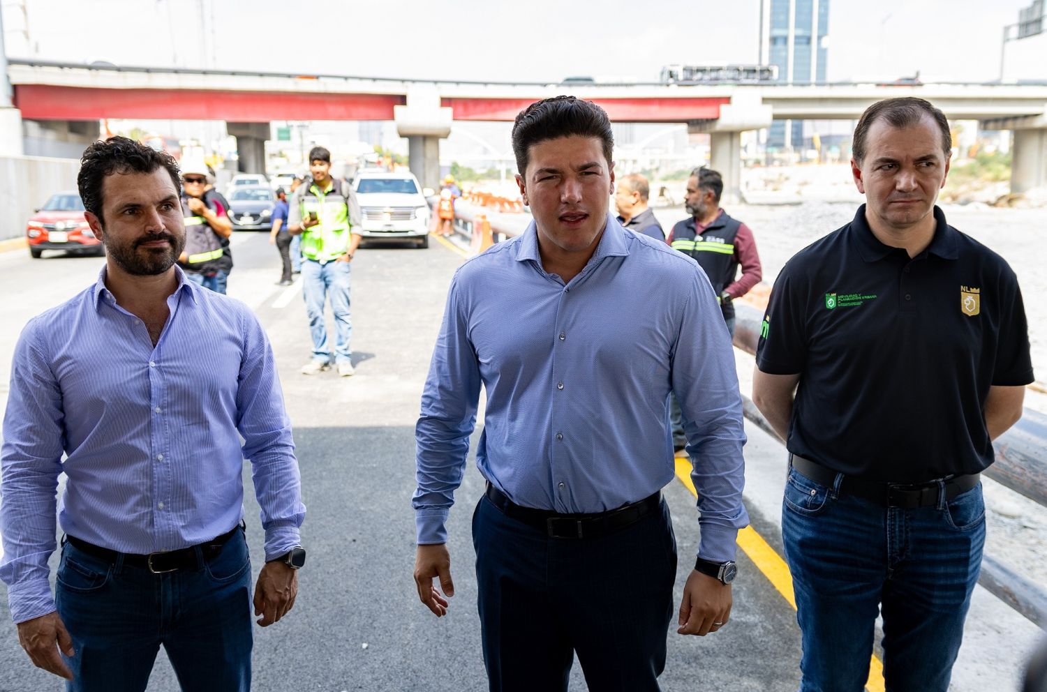 Samuel García reabre los carriles exprés de Morones Prieto