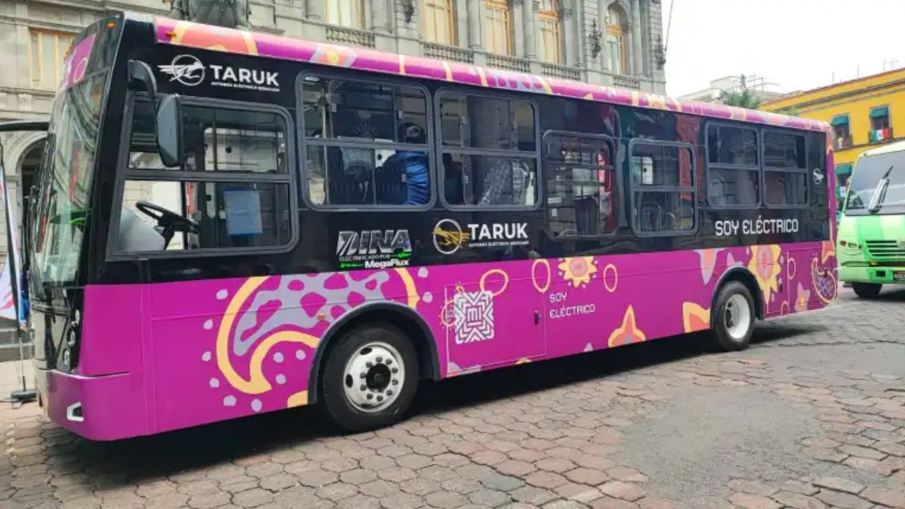 ¿Qué es Taruk? El primer autobús eléctrico 100% mexicano